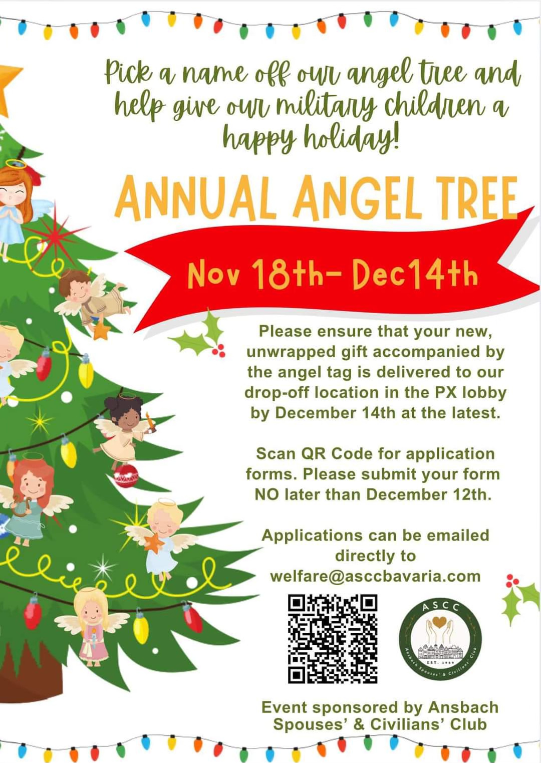 Angel Tree – Ansbach Spouses & Civilians Club